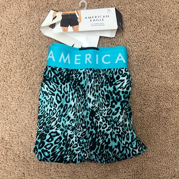 American Eagle Outfitters | Underwear & Socks | New Ae Blue Cheetah ...